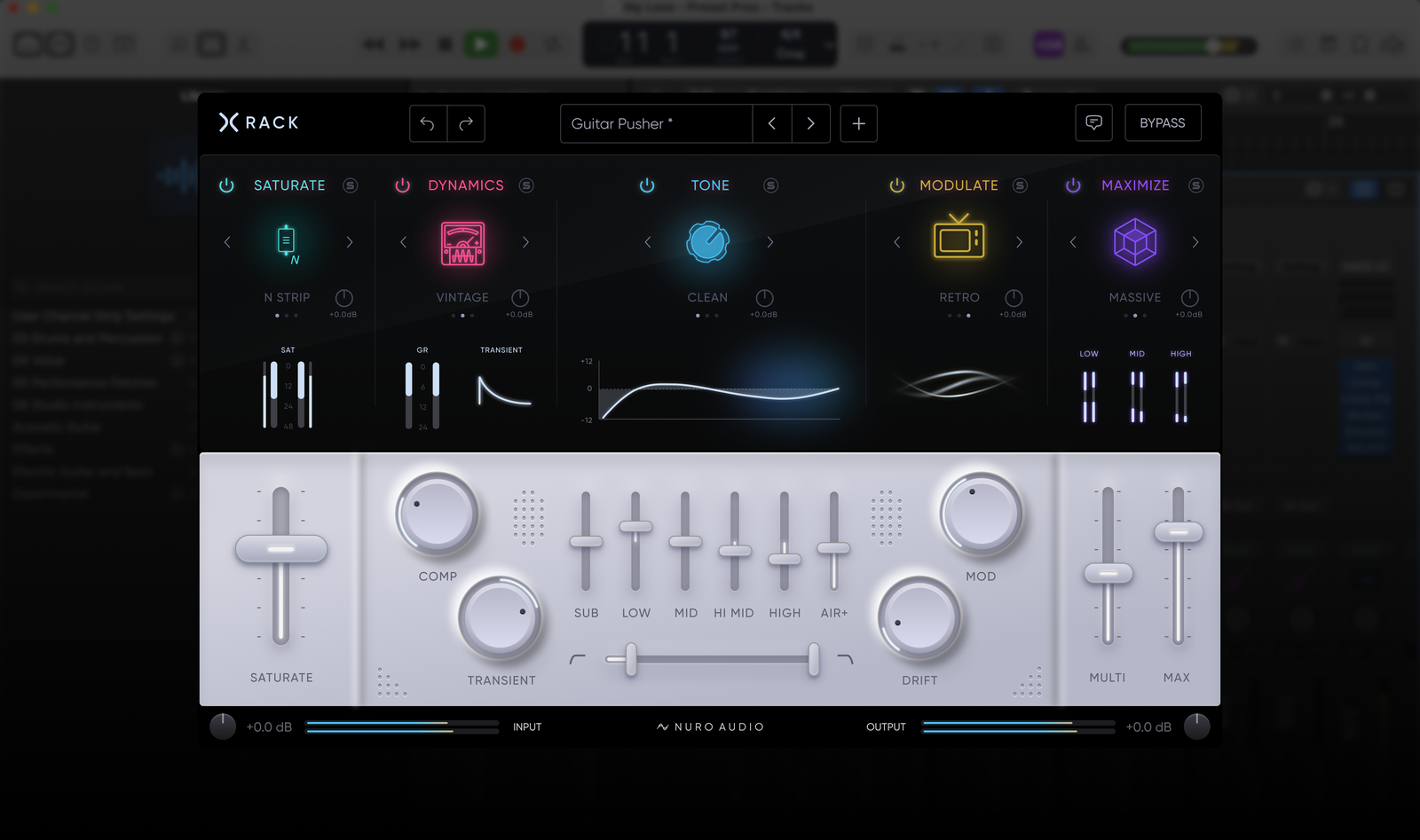 Xrack | Analog-modeled Mixes at your fingertips