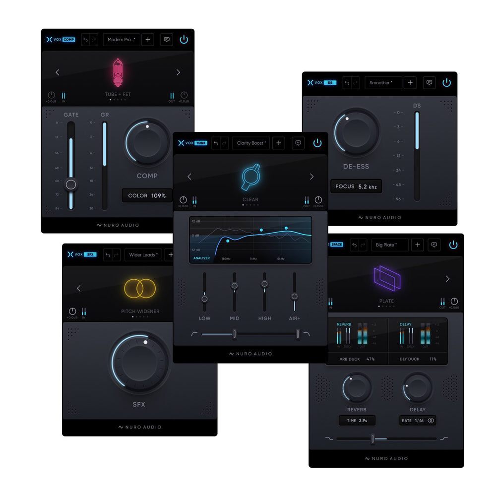 Xvox Pro - The Ultimate Vocal Mixing Suite