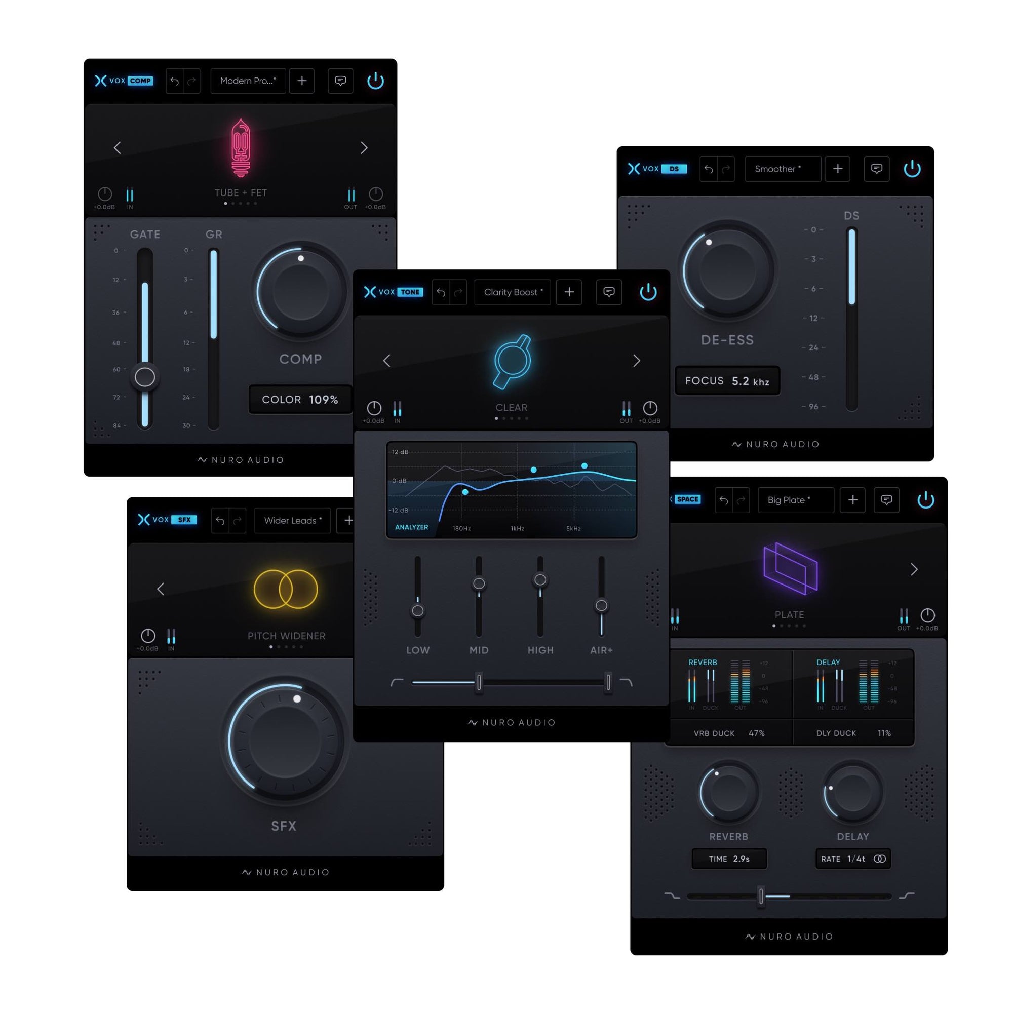 Xvox Pro - The Ultimate Vocal Mixing Suite